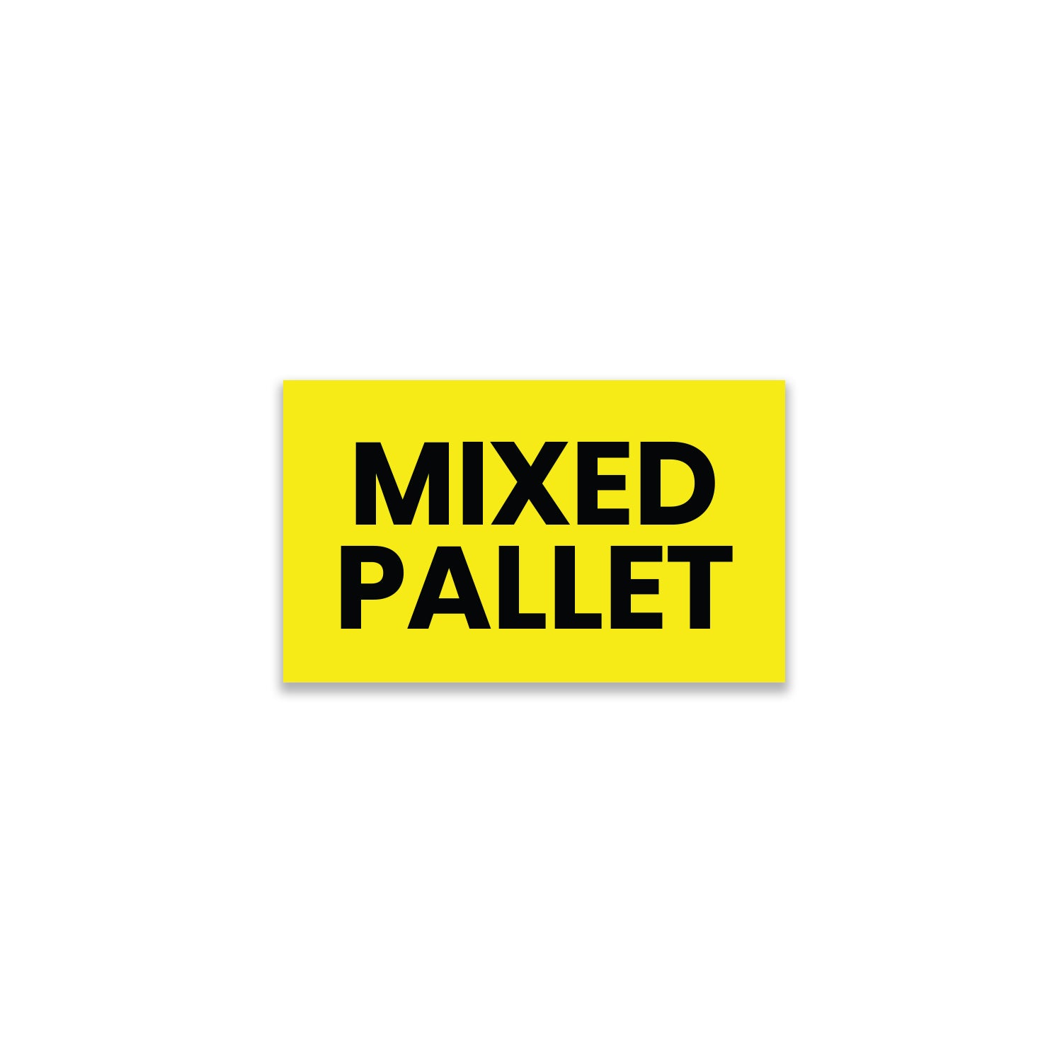 Mixed Pallet Labels | StickerJet